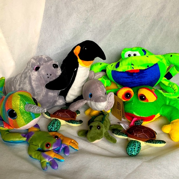 National Geographic | Toys | Lot Of Small Habitat Plush Stuffed Animals ...